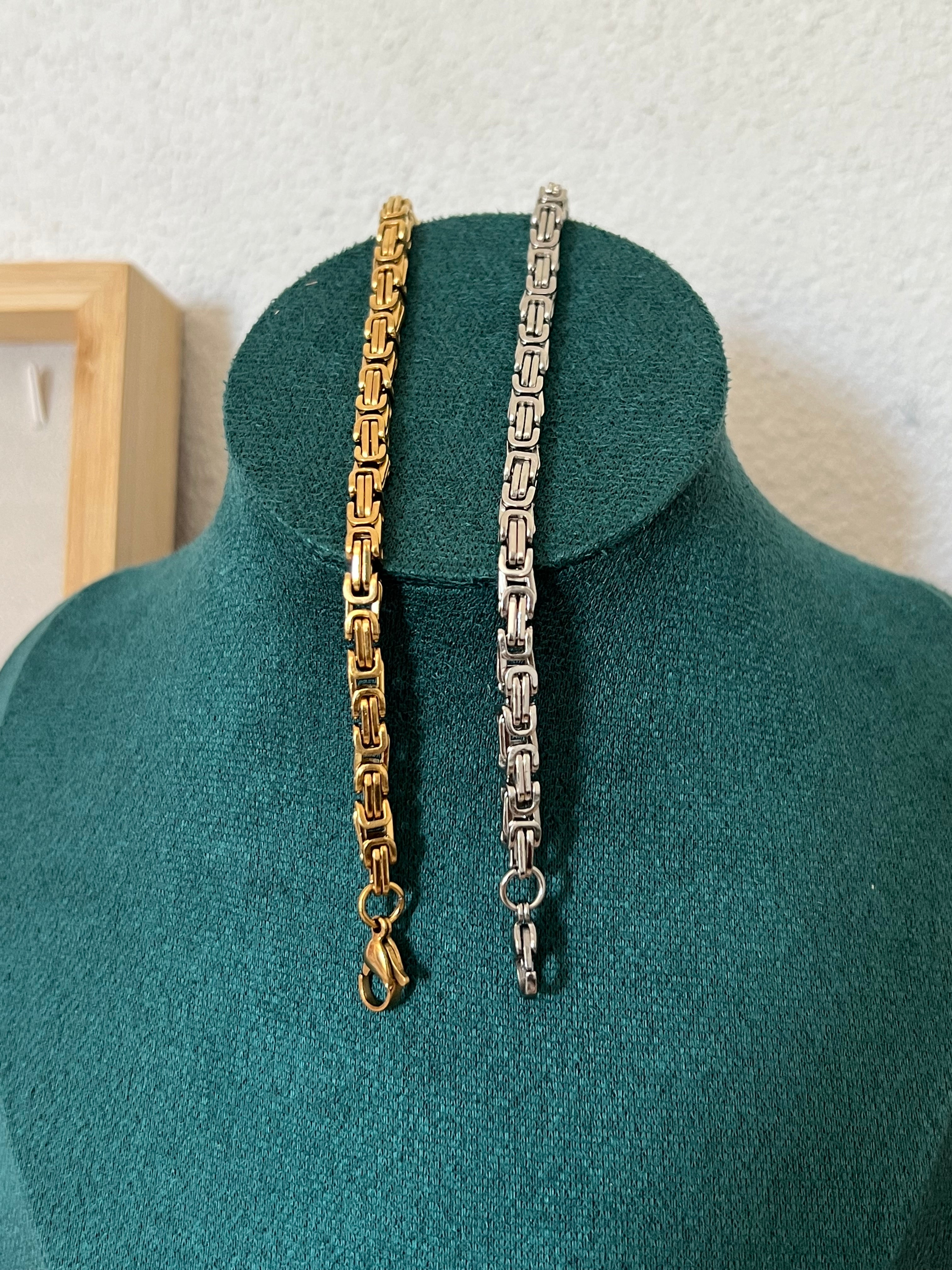 4mm Box Link Bracelet – Luxury Gems